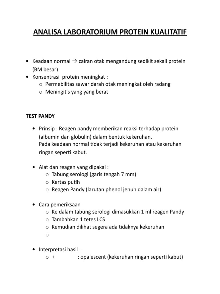 Test Nonne Pandy | PDF