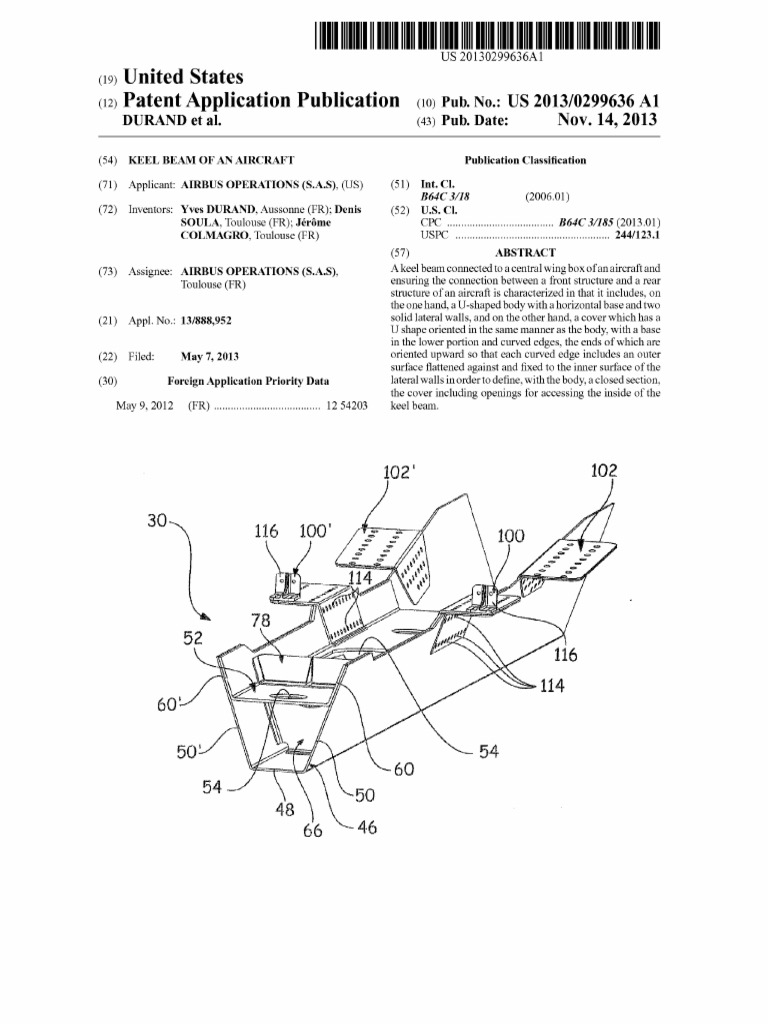 United States: (12) Patent Application Publication (10) Pub. No.: US ...