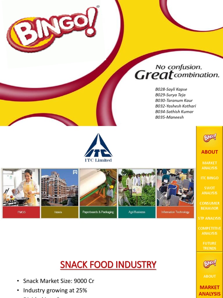 ITC Bingo | PDF | Behavior | Market Segmentation