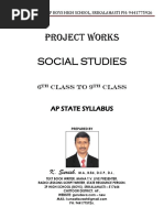 8th Class Social Project Work | PDF | Banks | Earth