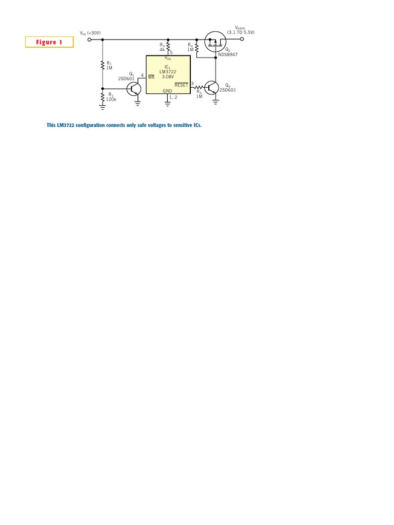 Voltage Supervisory Circuit With TL7705 | PDF