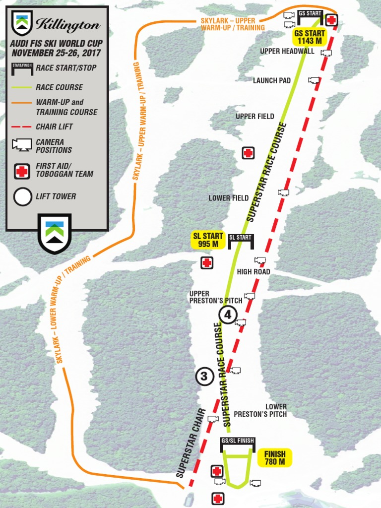 Course Map For World Cup 2017 at Killington, Vermont | PDF | Individual ...
