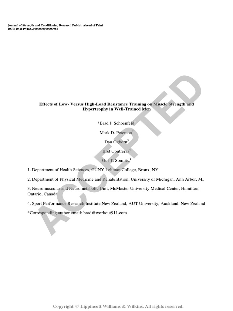 2016 Effects of Low Versus High-Load Resistance Training On Muscle ...