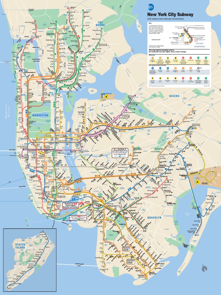 MTA Subway Map | PDF