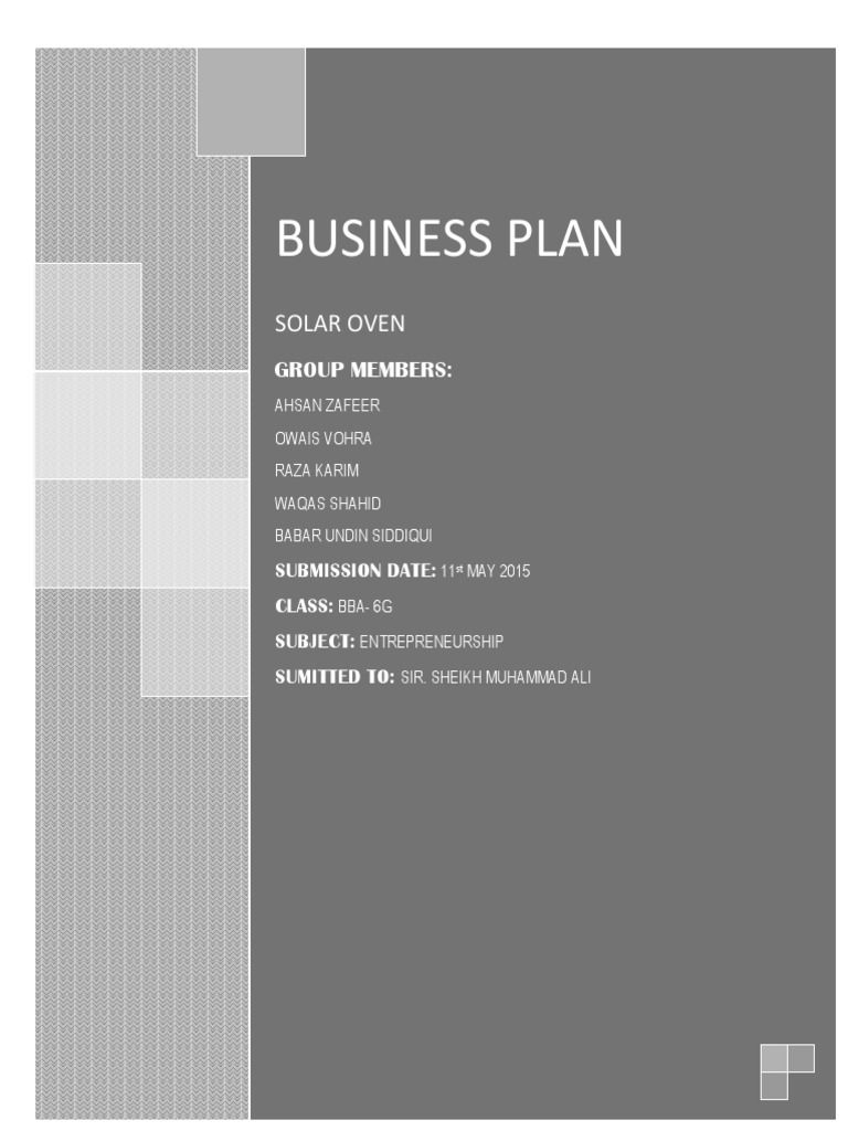 Business Plan | PDF | Market Segmentation | Strategic Management