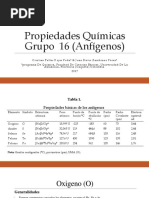 Anfígenos o Calcógenos | PDF | Elementos químicos | Selenio