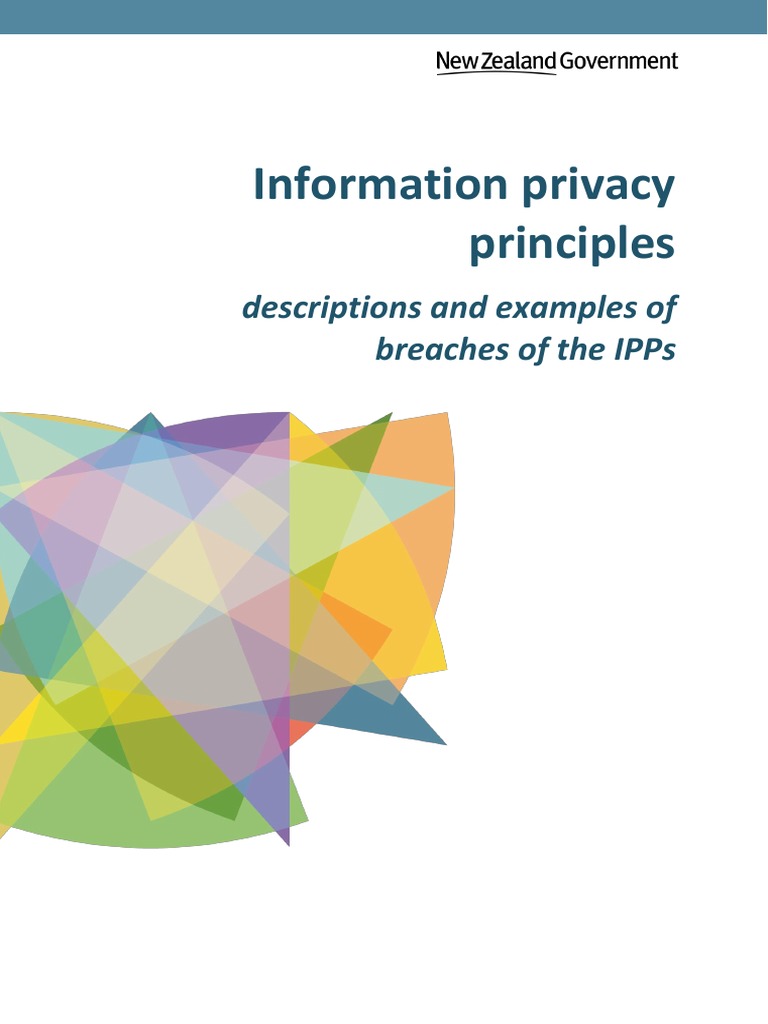 Information Privacy Principles | PDF | Personally Identifiable ...