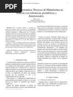 Definición y Tolerancia de Concentricidad | PDF | Medición | Naturaleza