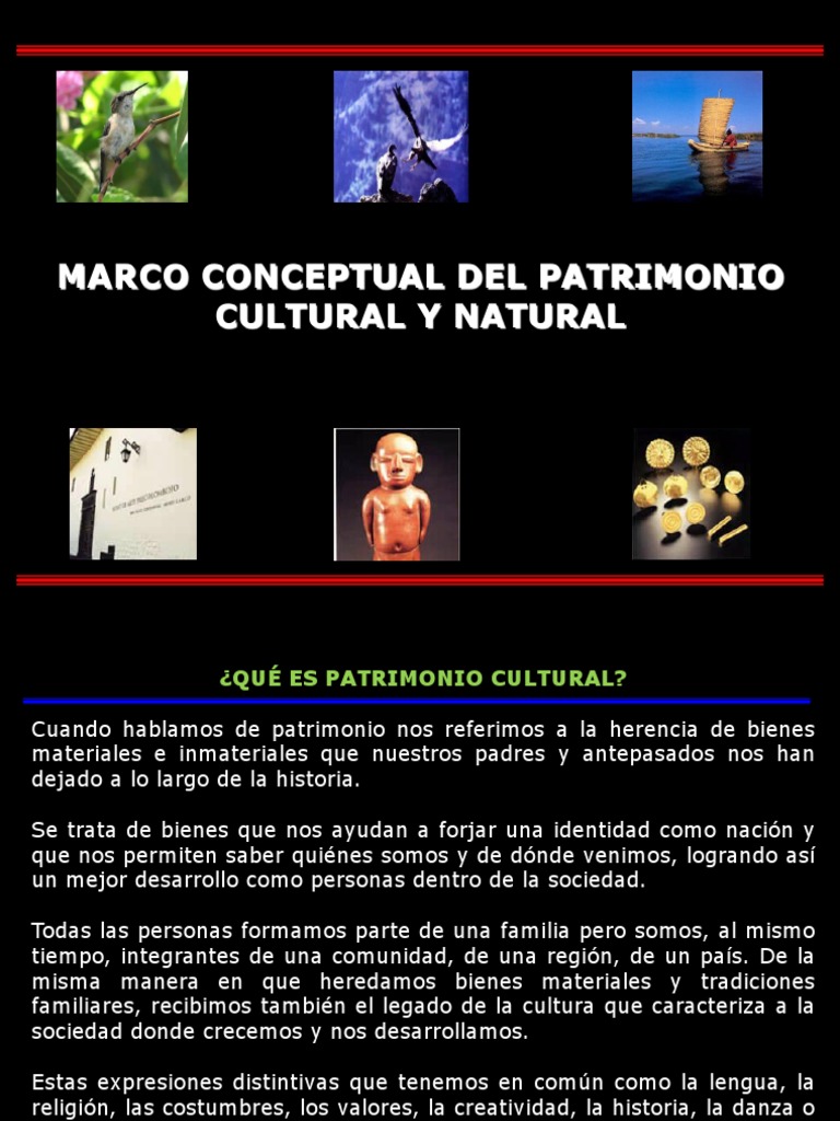Clase de Patrimonios | PDF | Patrimonio cultural | Bienes (Ley)