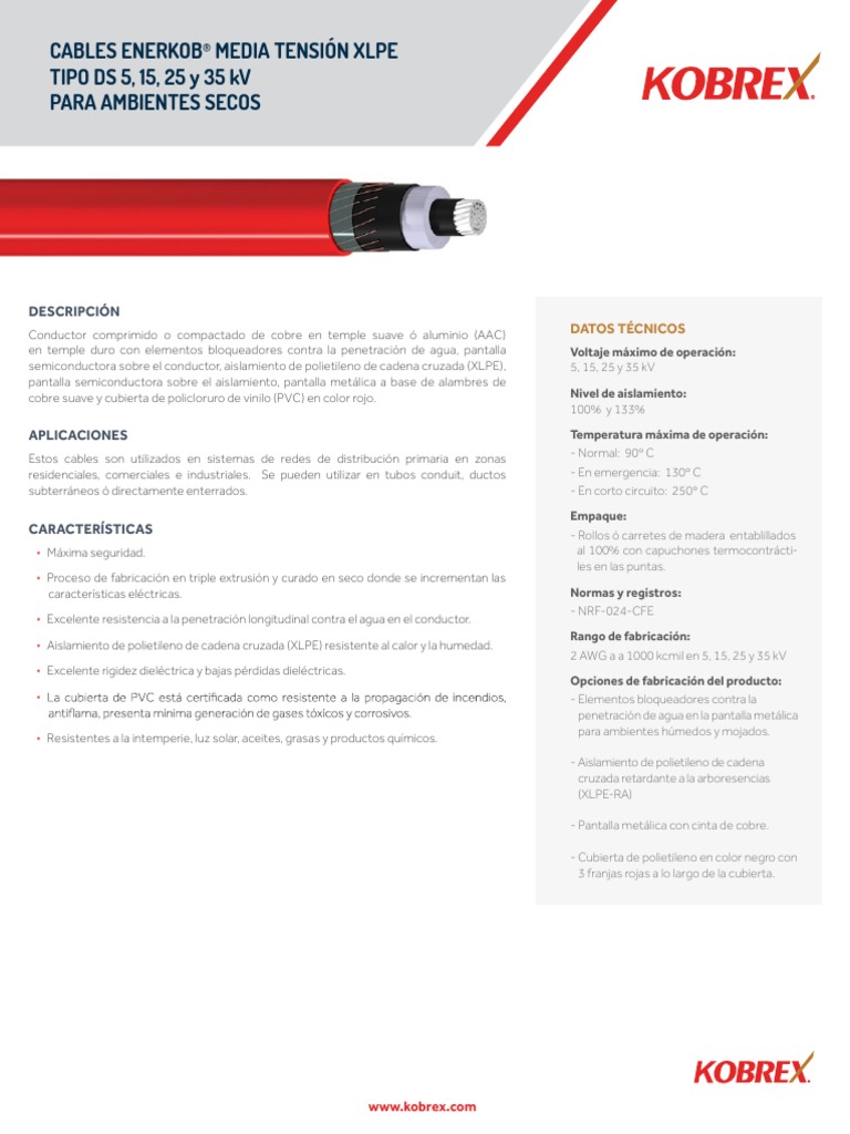 Producto Kobrex | PDF | Aislador (Electricidad) | Industrias