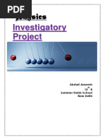 Physics Class 12 Project | PDF | Diffraction | Electrodynamics