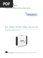 NI USB-6001 Datasheet | PDF | Electromagnetic Compatibility ...