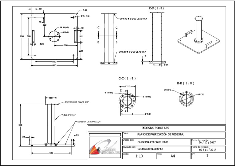 Plano Pedestal 2.0-Layout1 | PDF
