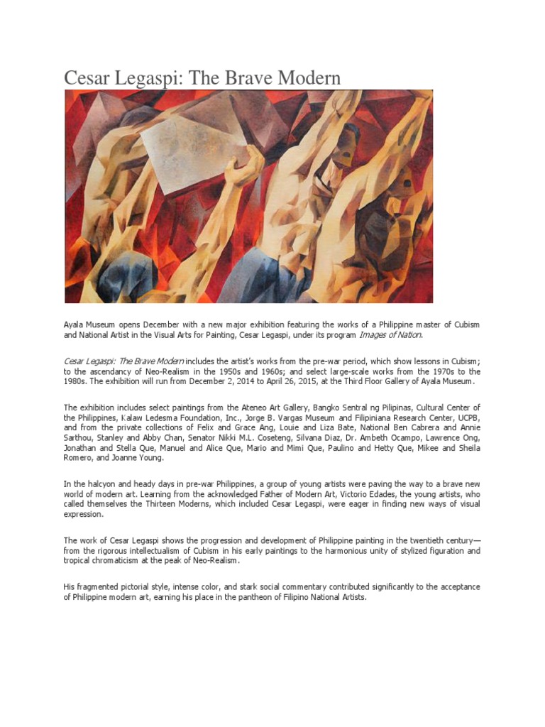 Cesar Legaspi | Paintings