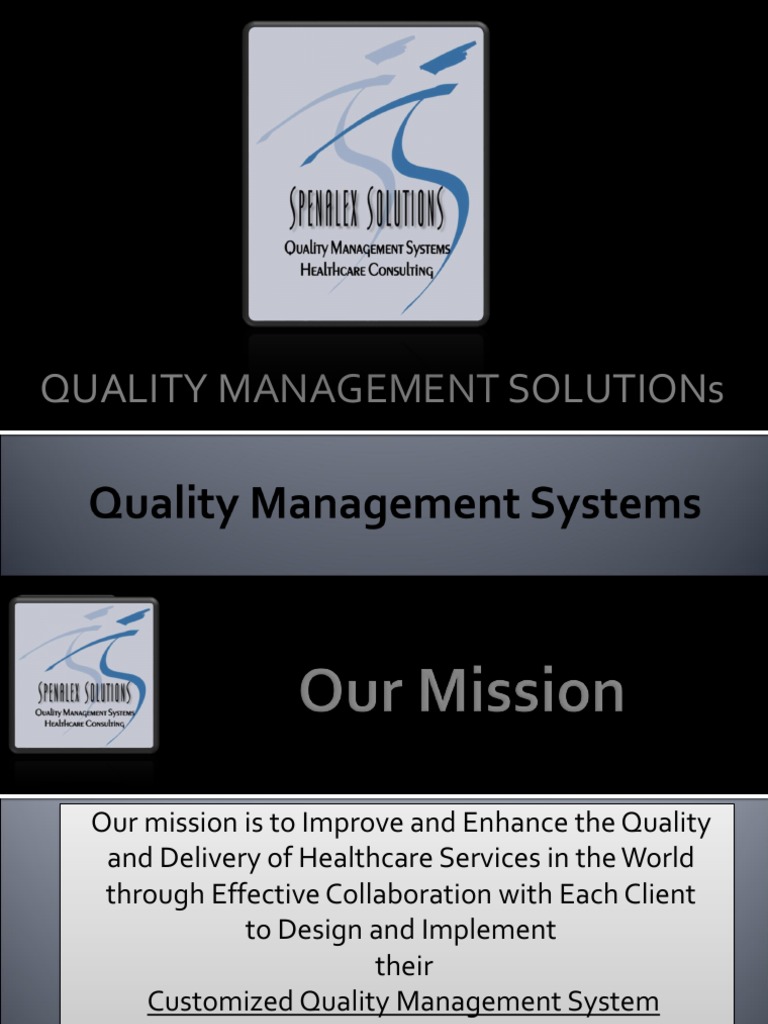 Powerpoint Presentation QMS Education | PDF | Quality Management ...