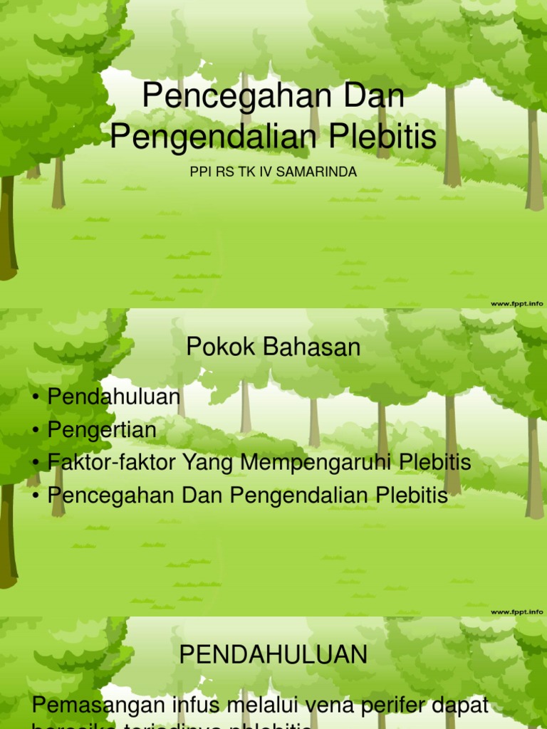 22 Pencegahan Dan Pengendalian Plebitis | PDF