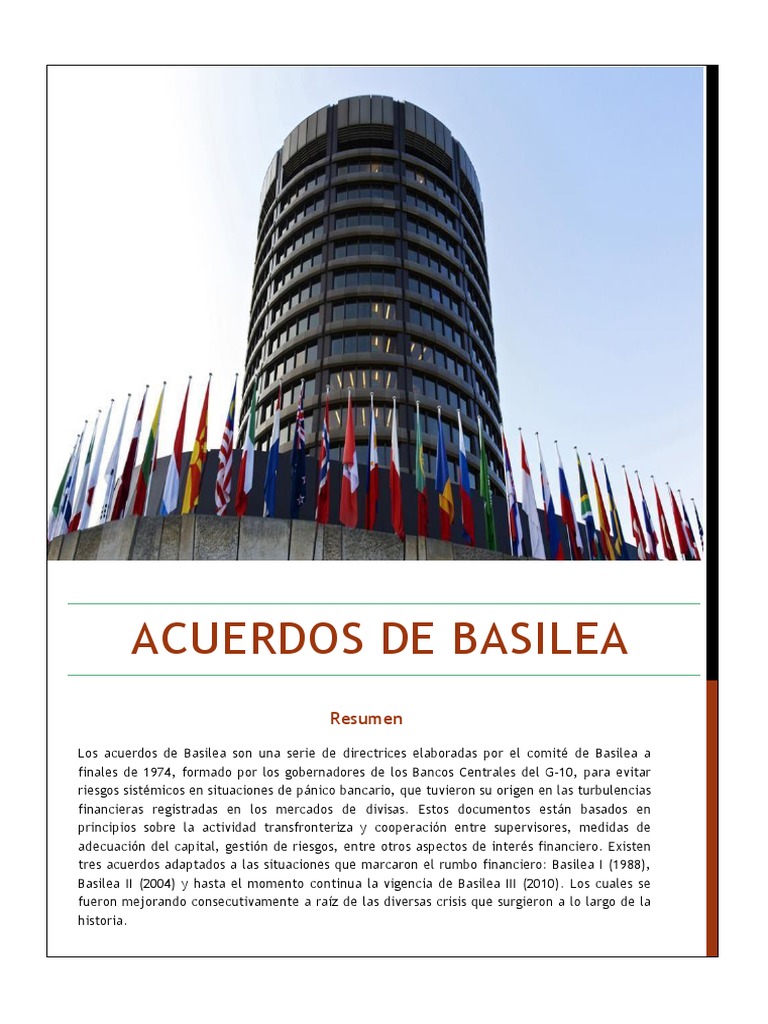 Basilea | PDF | Basilea Ii | Basilea Iii