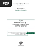 Sistema Baroti y Estiba de Contenedores | PDF | Barcos | Embarcación