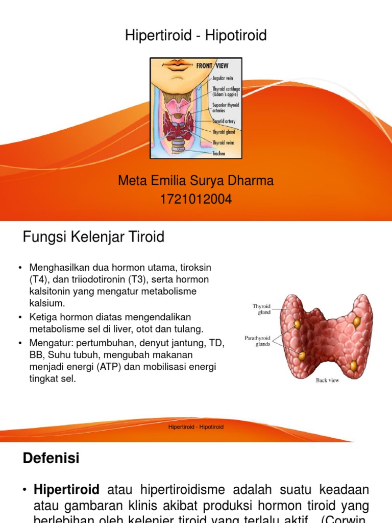 Hipertiroid Dan Hipotiroid | PDF