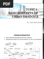 Design of Drainage System Based On MSMA | PDF | Flood | Drainage Basin