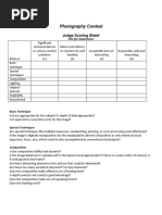 Digital Photography Project Rubric | PDF | Composition (Visual Arts ...