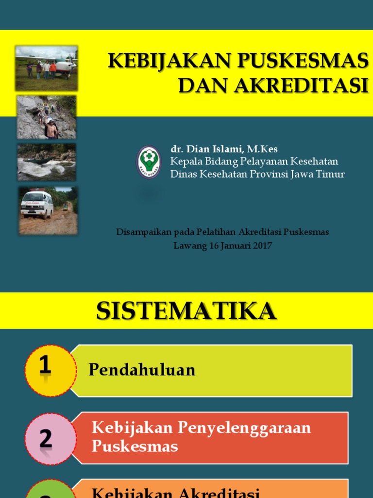 Kebijakan Akreditasi Puskesmas 75 Dan 46 | PDF