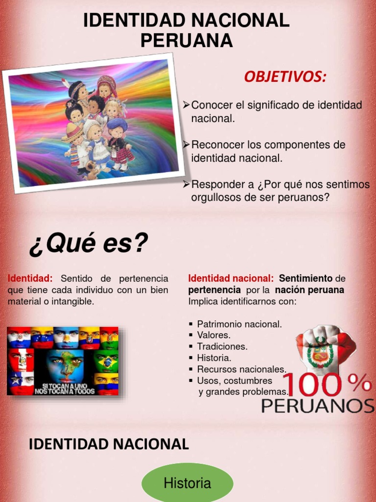 Identidad Nacional Peruana | PDF | Perú | Los símbolos