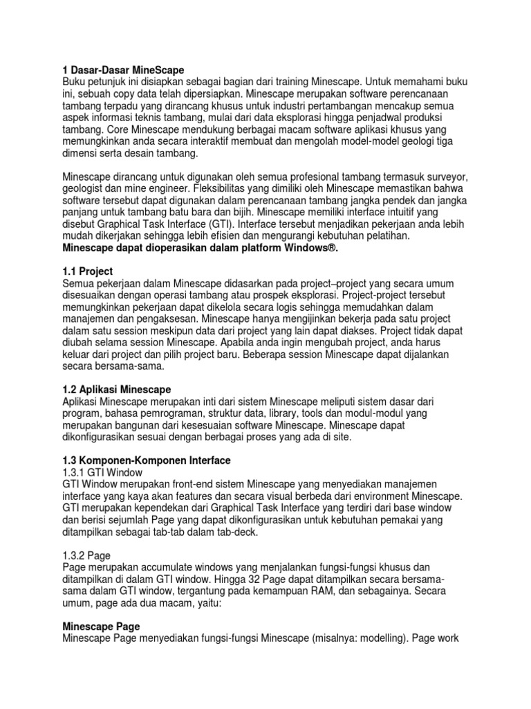 Tutorial Minescape | PDF | Komputer