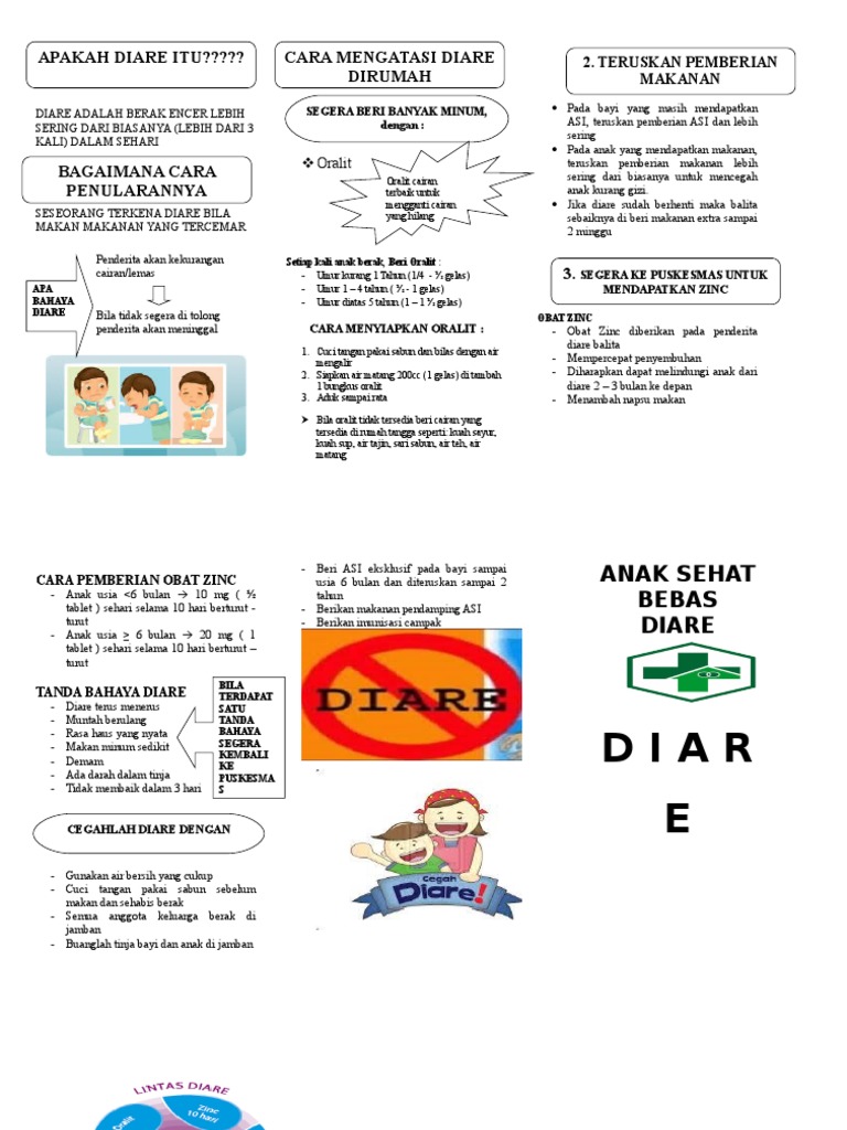 Leaflet Diare | PDF