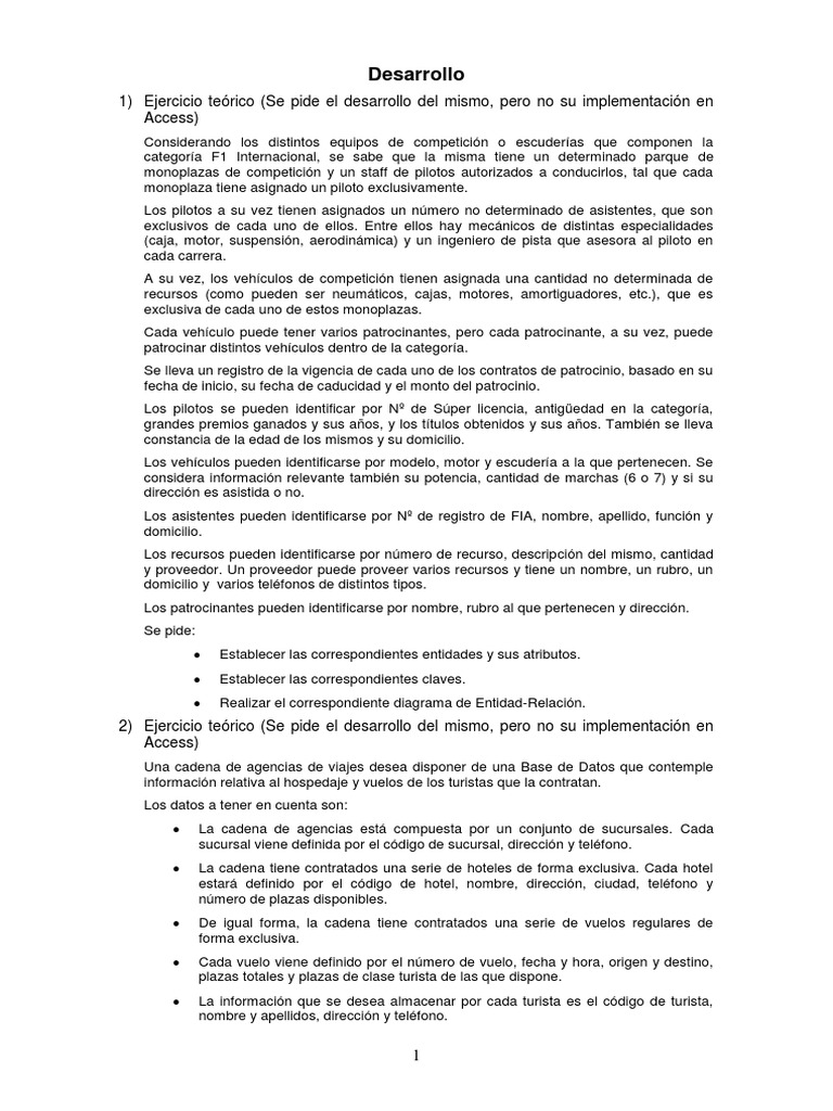 TP Bases de Datos Final | PDF | Base de datos relacional | Bases de datos