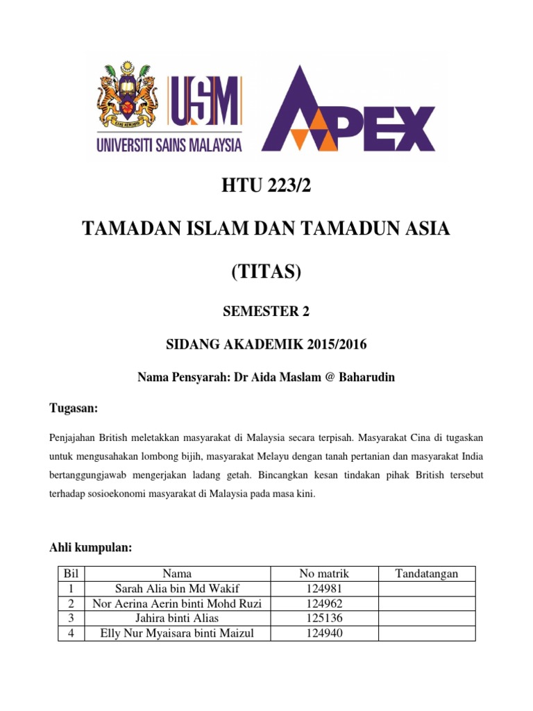 Htu 223 Titas | PDF