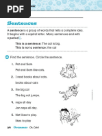 Grade 1 Tests 1-1 | PDF | Language Arts & Discipline