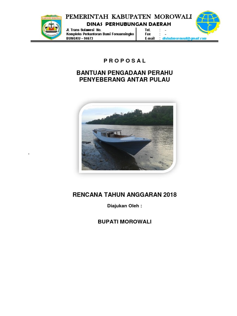 Proposal Kapal Morowali | PDF