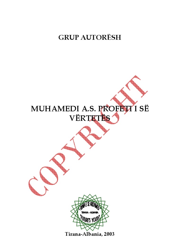 Muhamedi A.s., Profeti I Së Vërtetës | PDF