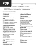 Evaluacion 10 Negritos | PDF
