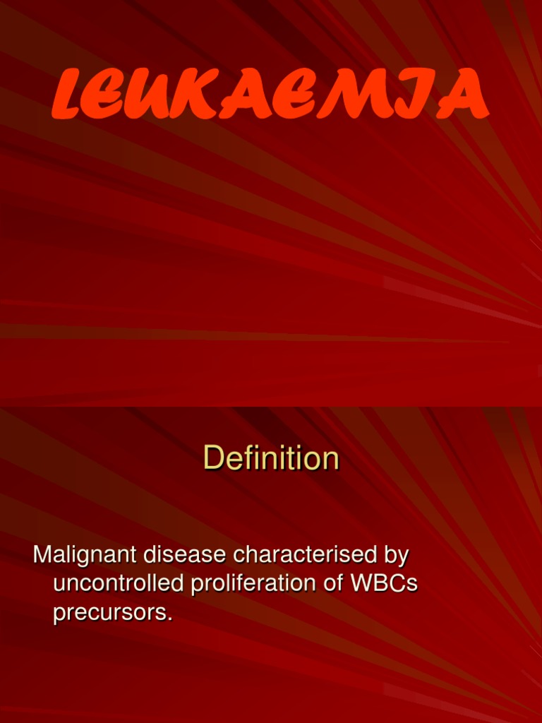 Leukemia Pada Anak | PDF | Leukemia | Bone Marrow