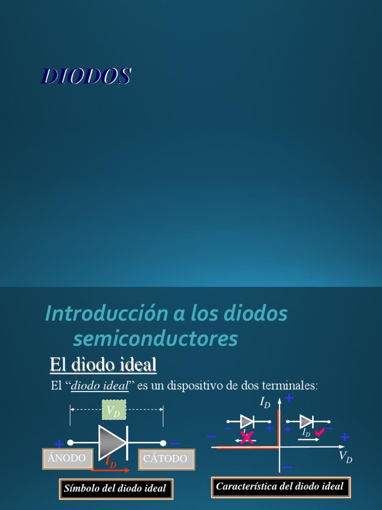 Diodos Semiconductores | PDF | Rectificador | Diodo
