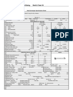 TEMA Spec Sheet | PDF | Heat Exchanger | Pressure