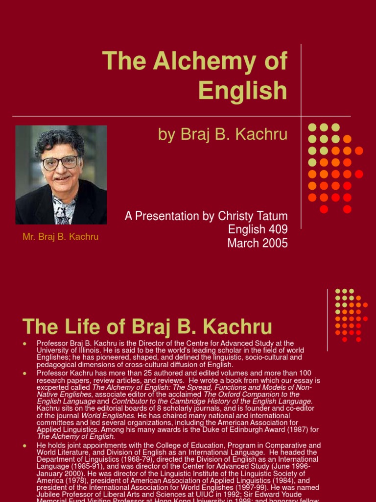 Kachru | PDF | English Language | Linguistics