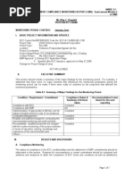 Compliance Monitoring Report CMR | PDF | Environmental Monitoring ...