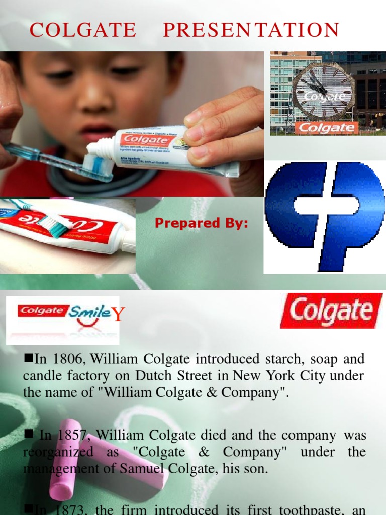 Colgate Presen Tation: Prepared by | PDF | Oral Hygiene | Dentistry