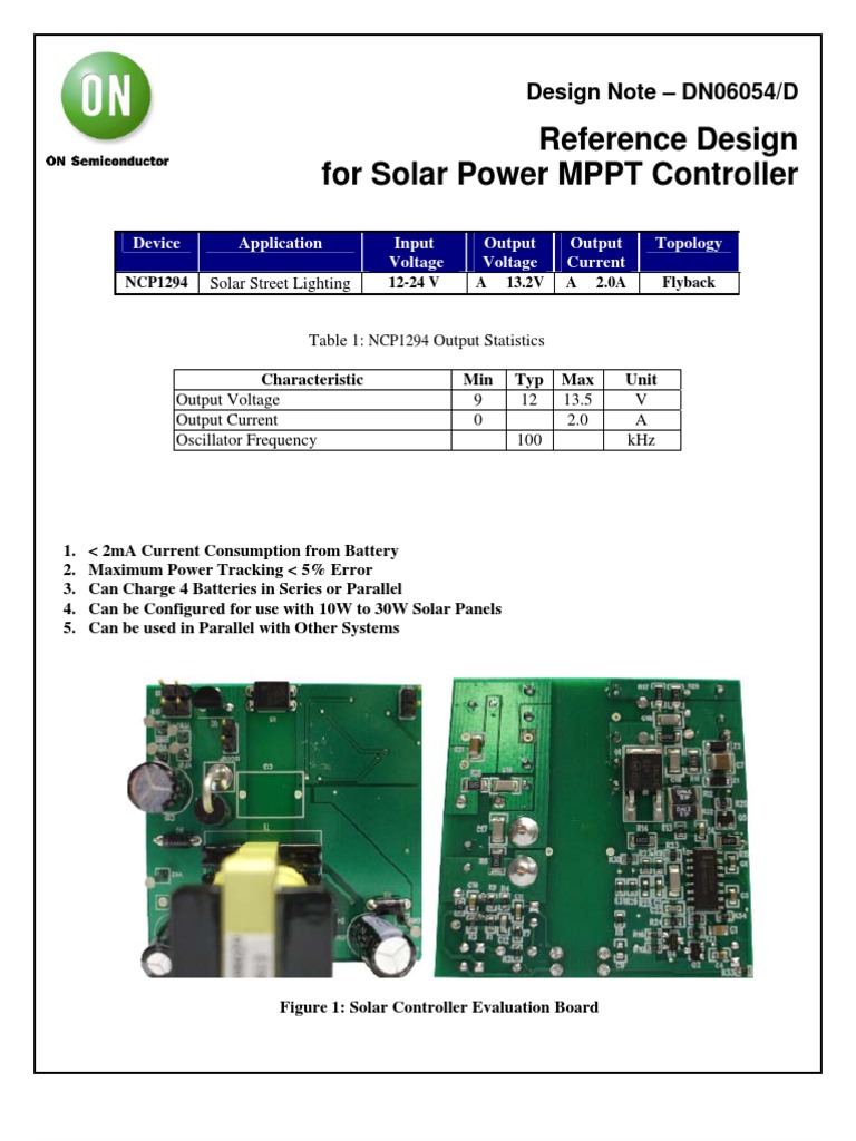 Solar Power MPPT | PDF