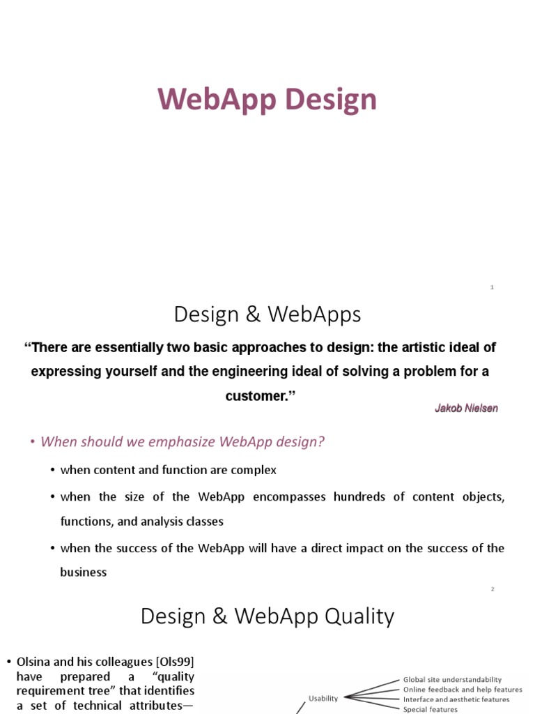 Webapp Design | PDF | Web Application | Class (Computer Programming)