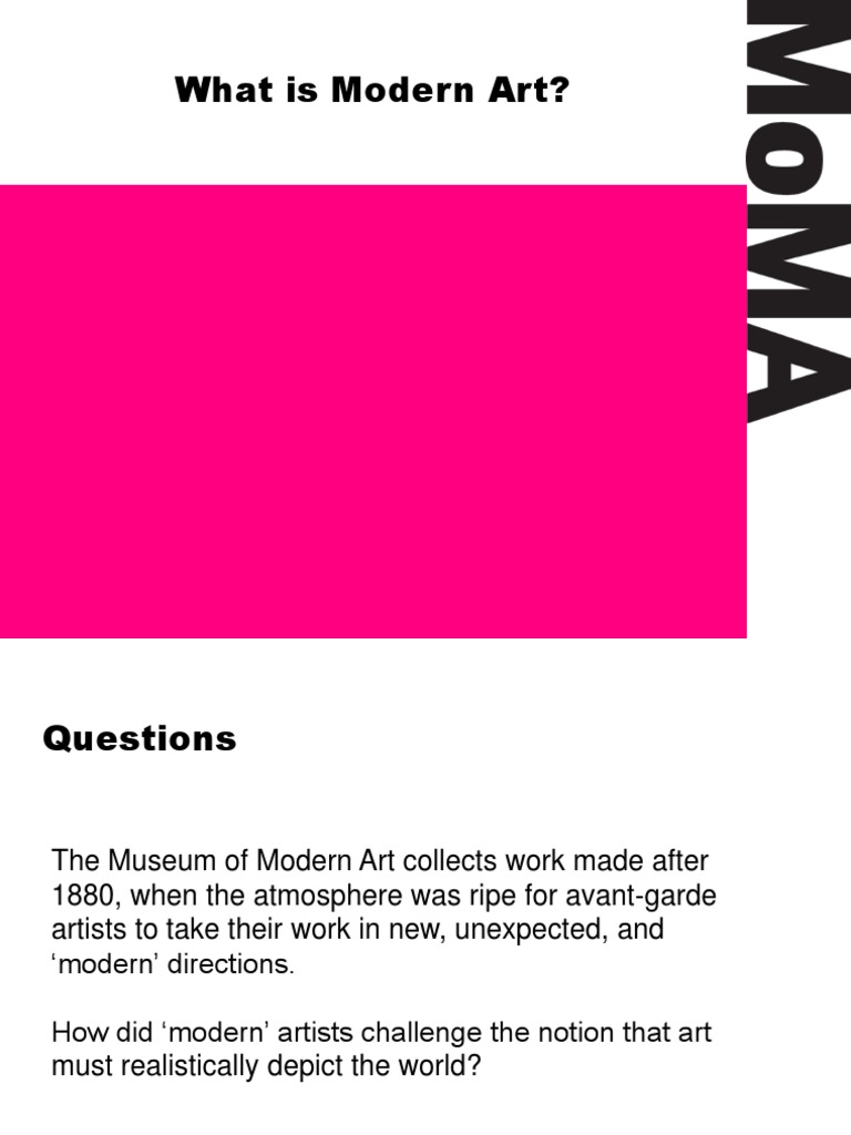 What Is Modern Art | PDF | Modern Art | Cubism