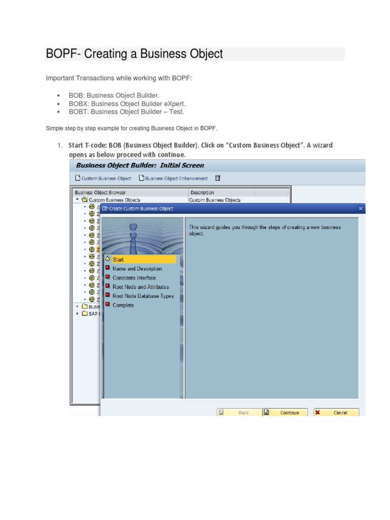 Creating Delegate Node | Download Free PDF | Object (Computer Science) | Database Transaction