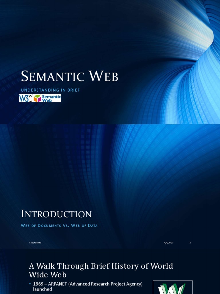 Understanding The Semantic Web An Introduction To Key Concepts History Challenges And 