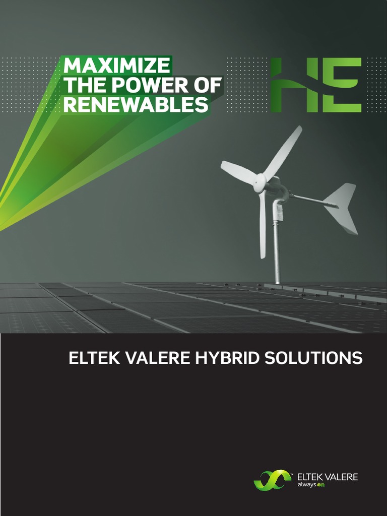 ELTEK Valere Hybrid Solutions | Download Free PDF | Battery Charger ...