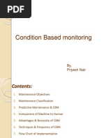 Condition Monitoring Techniques | PDF | Thermography | Electric Motor
