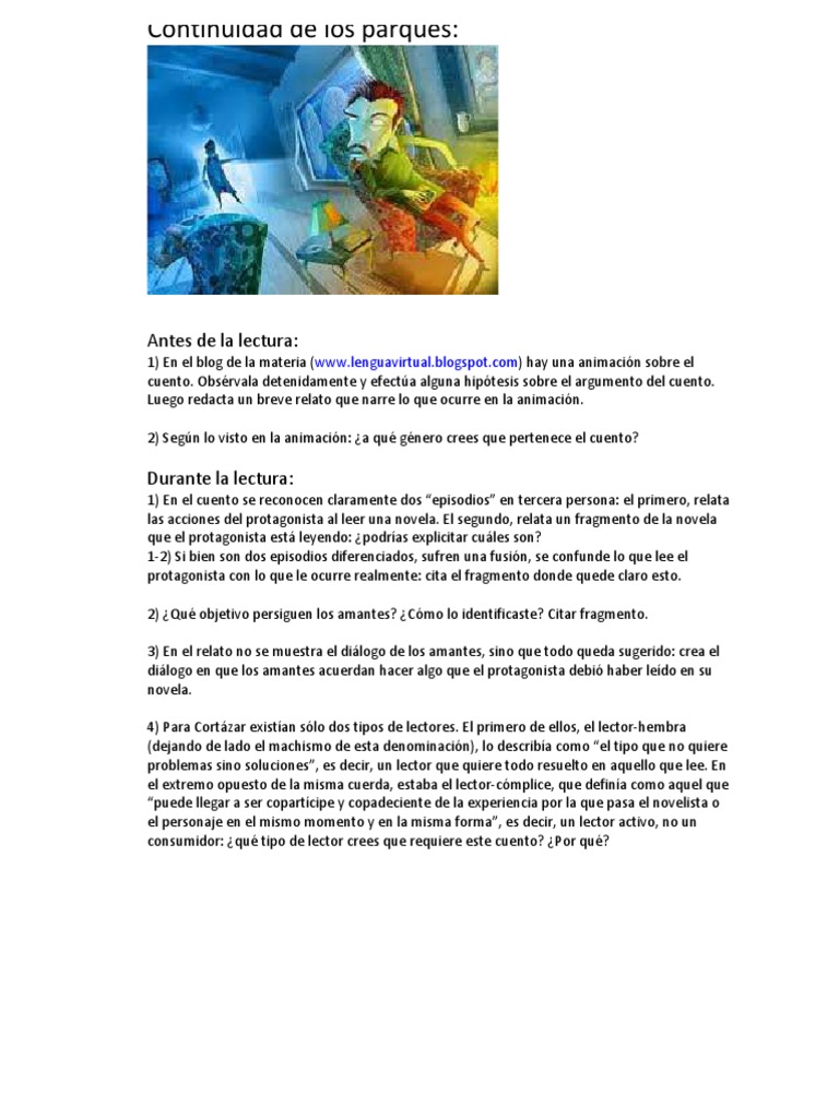 Continuidad de Los Parques | PDF | Fantasía | Cuentos