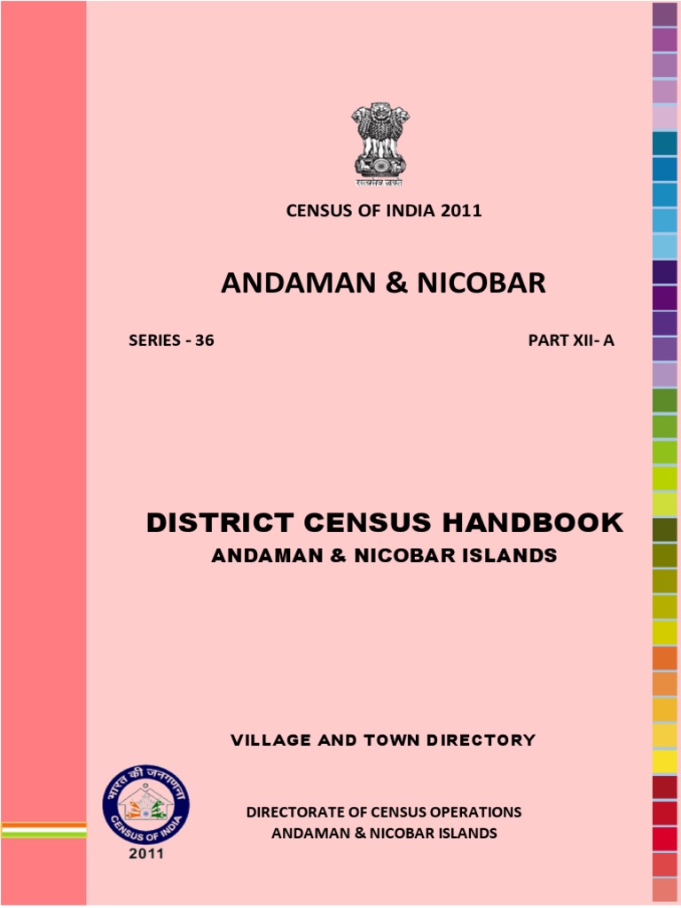 CENSUS OF INDIA 2011: Andaman & Nicobar Islands | PDF